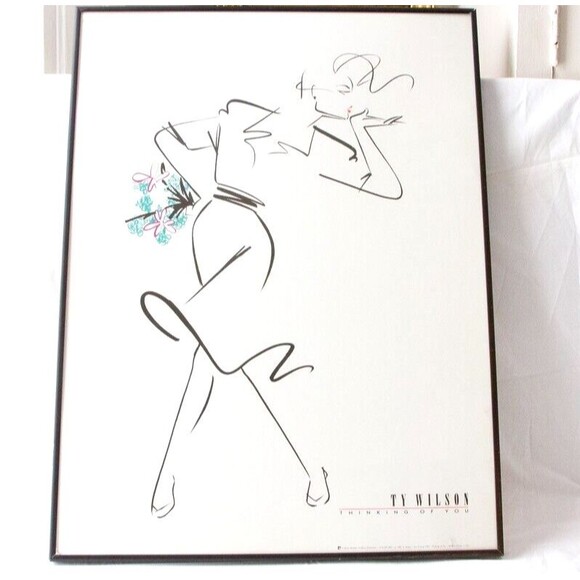 TY Wilson | Art | Rare 991 Ty Wilson Original Lithograph 24 X 18 ...